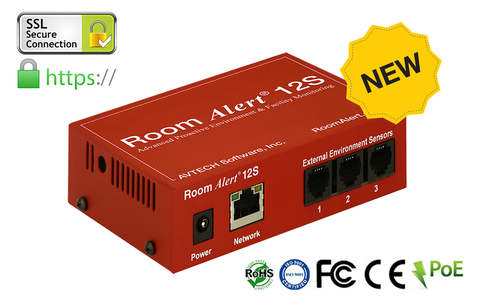 Highly Secure Environment Monitoring With Room Alert PRO - Room Alert