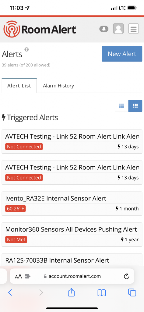 Lock In With Lifetime Room Alert Account | Room Alert